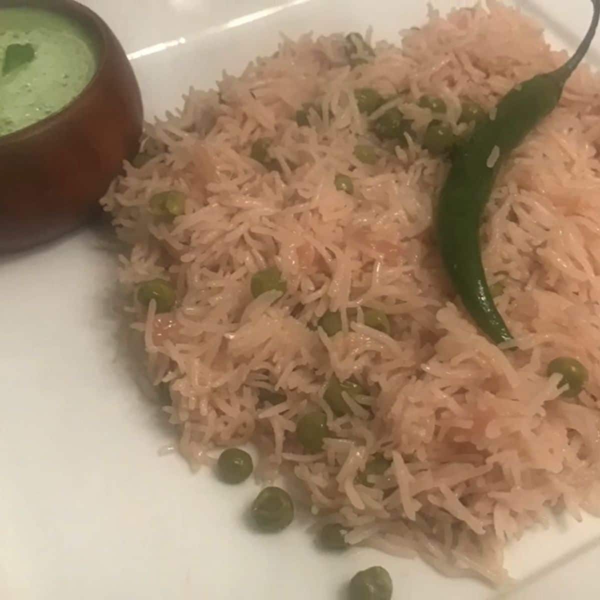 Matar Pulao recipe - FoodVlove