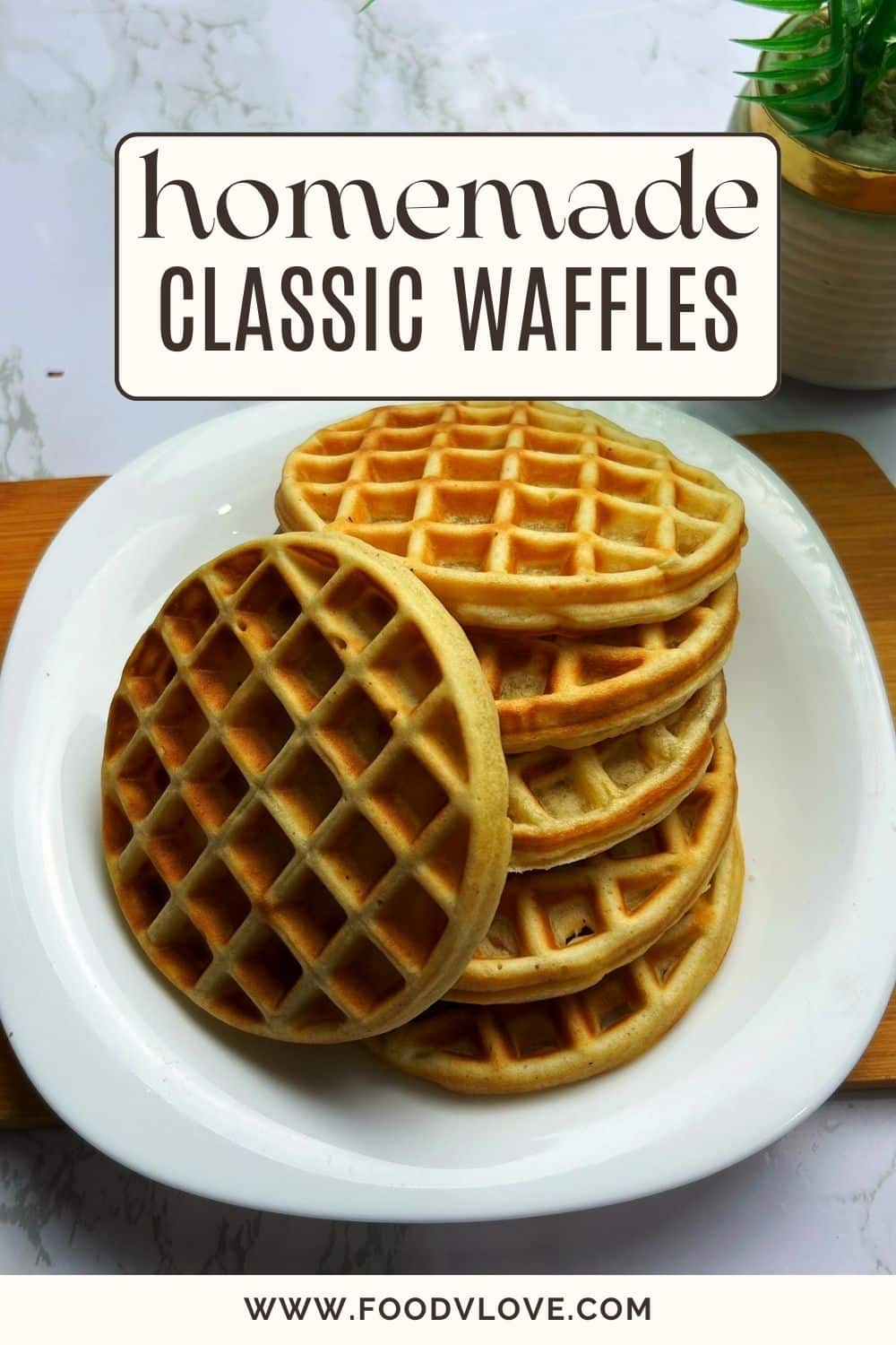 Classic Waffle Recipe: Crispy, Fluffy & Easy to Make