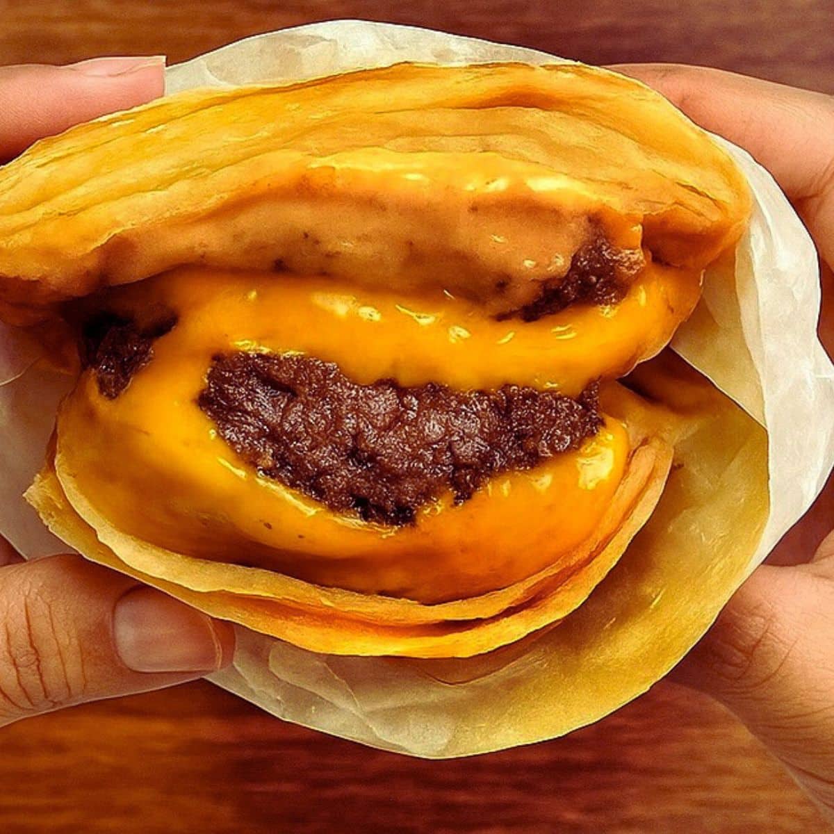 Dubai Paratha Smash Burger Recipe – Viral Fusion Street Food